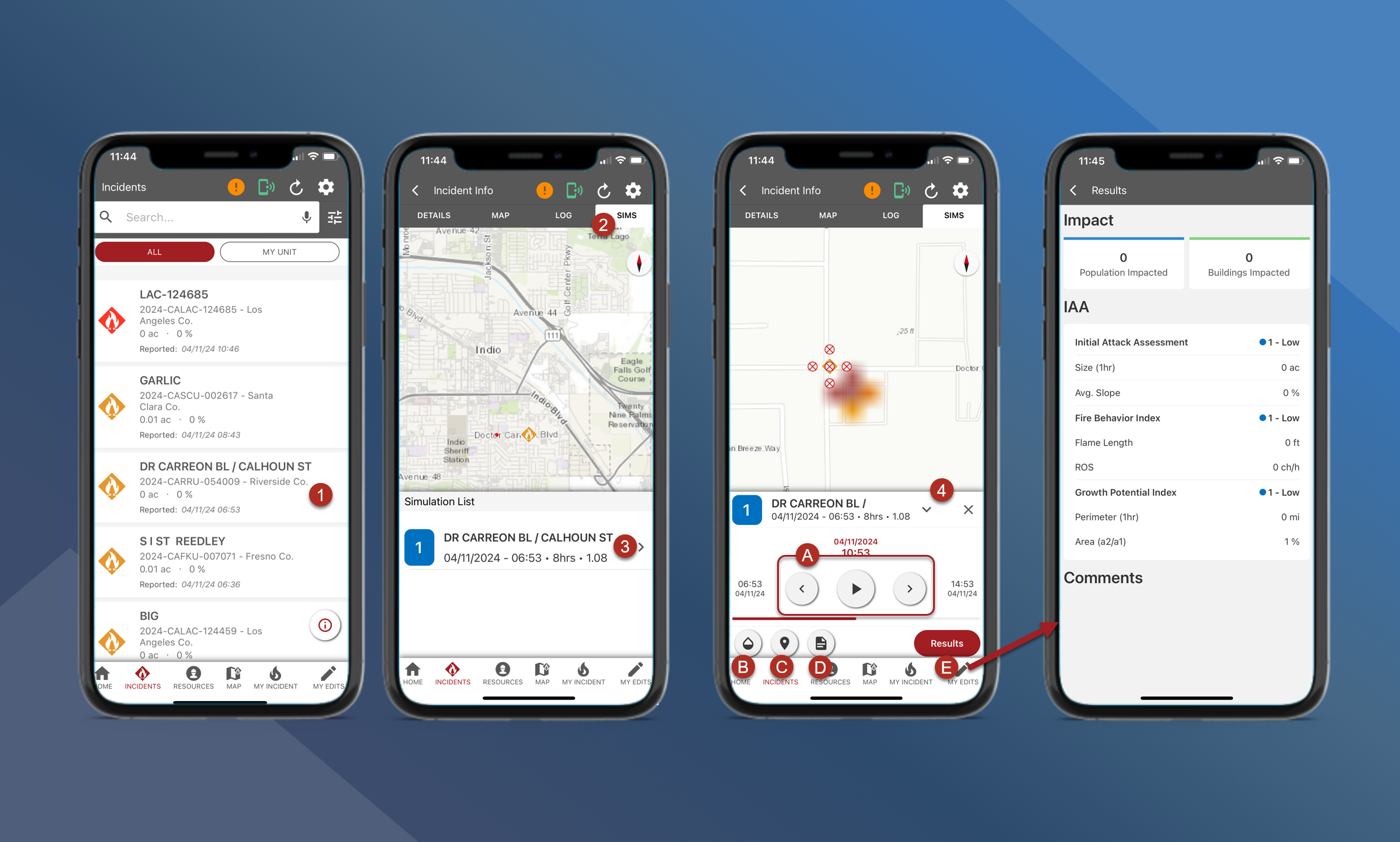 View Firesim Animation And View Reports