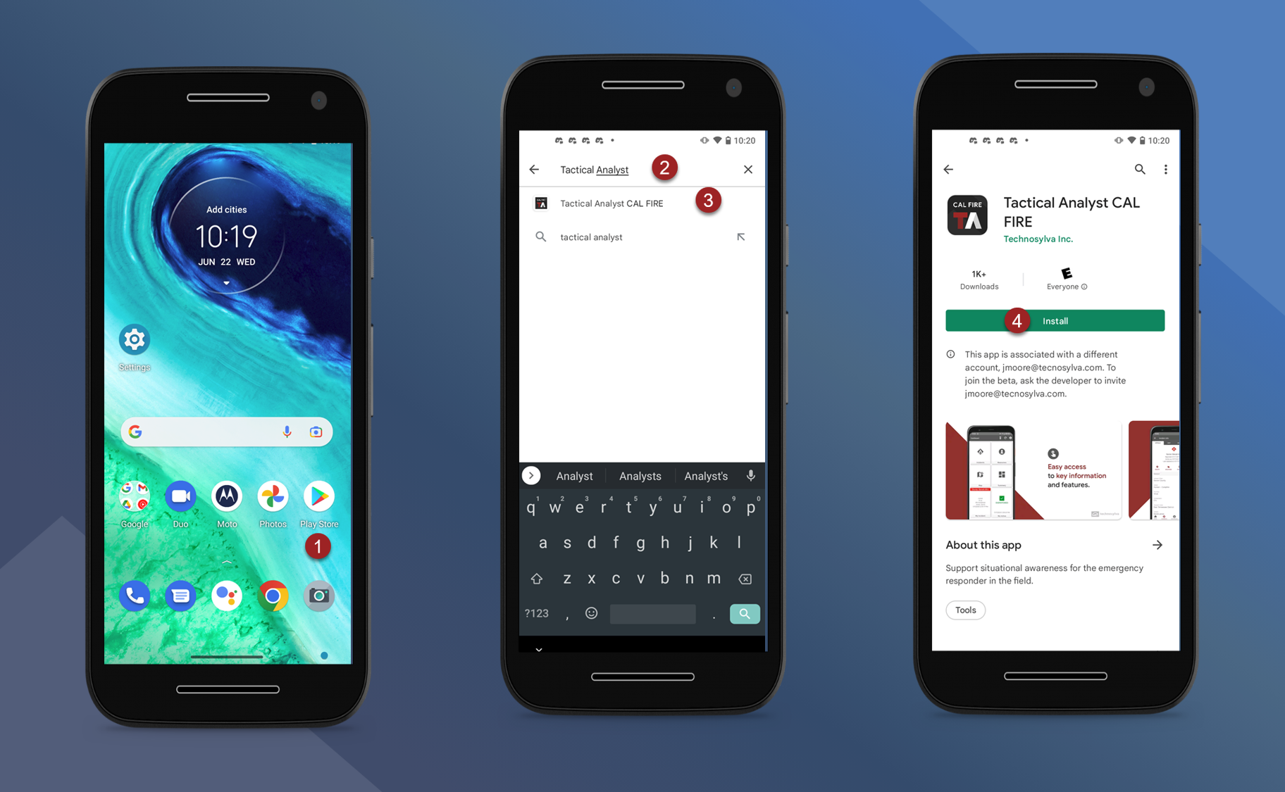 Andriod Devices CAL FIRE
